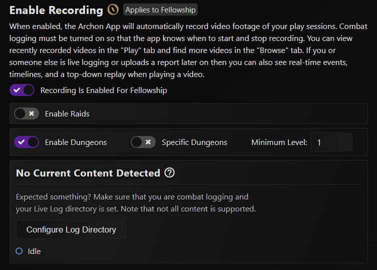 Archon App: Video | Archon (FFXIV)